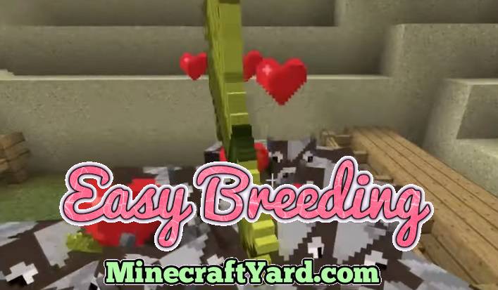 Easy Breeding Mod (1.20.5 - 1.19.4 - 1.18.2 - 1.17.1) Minecraft