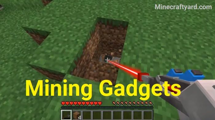 Mining Gadgets Mod (1.20.5 - 1.19.4 - 1.18.2 - 1.17.1) Minecraft
