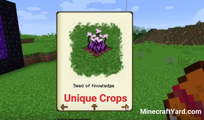 Unique Crops Mod (1.20.5 - 1.19.4 - 1.18.2 - 1.17.1) Agriculture