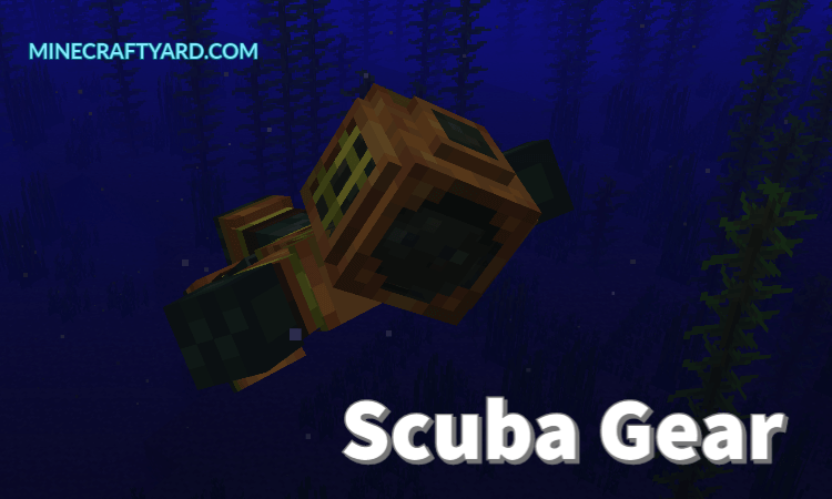 Scuba Gear Mod (1.20.5 - 1.19.4 - 1.18.2) UnderWater Tweaks