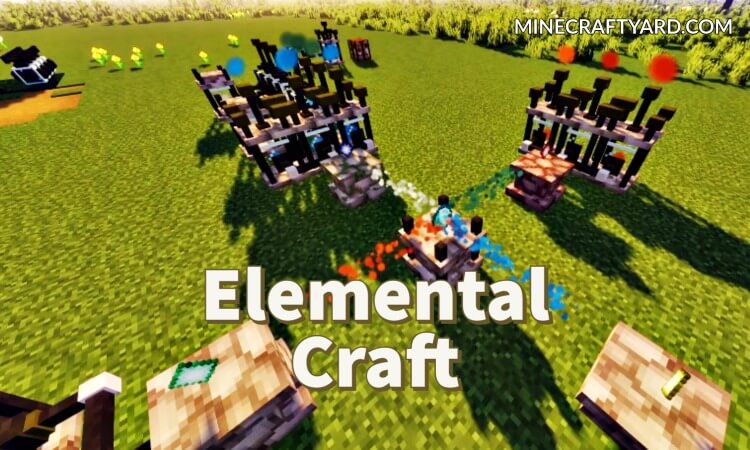 Elemental Craft Mod (1.20.5 - 1.19.4 - 1.18.2) Energy Sources